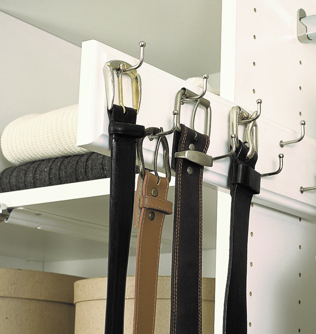 Sliding racks keep your belts tidy and within easy reach. Anything to ...